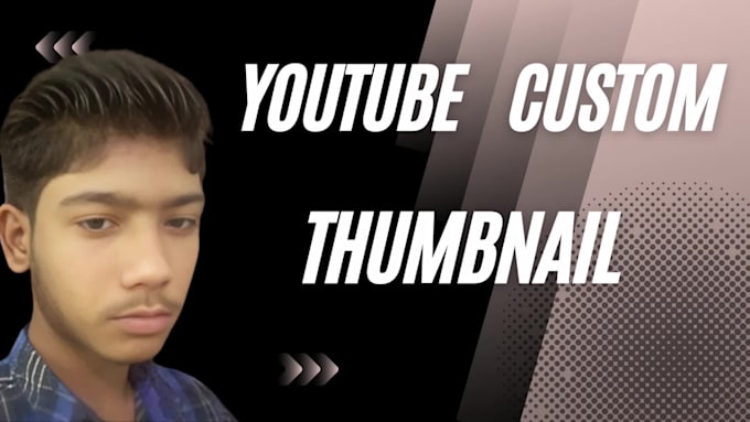 Create youtube custom catchy thumbnail by Zararahmad764 | Fiverr