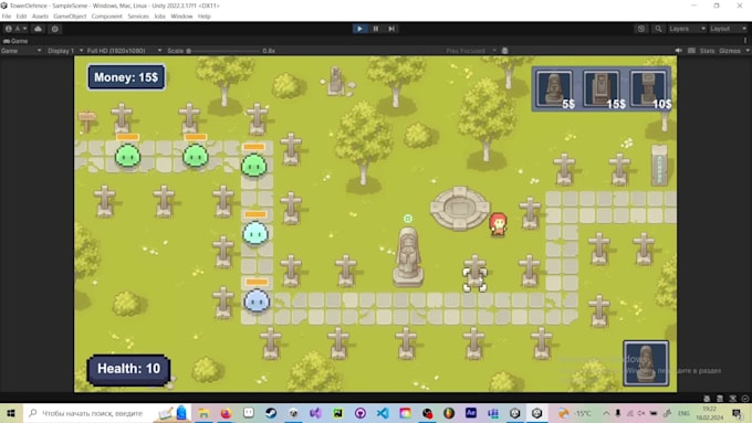 Make 2d games or fixing bugs on unity by Adiletsamur | Fiverr