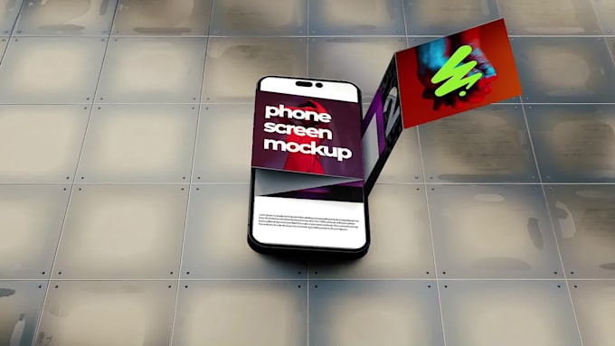 Professional mobile mockup designs realistic highquality by ...