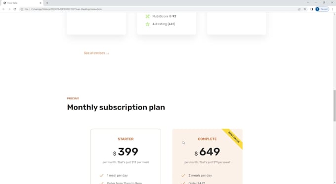 Build responsive websites for you with html and css by Tonmoyphukan ...