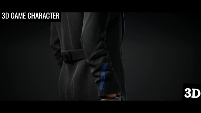 Create Unreal Engine Game Character Modeling Animation Rigging Blender 0504