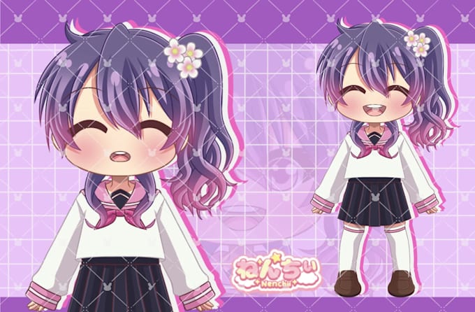 Design a custom pngtuber character model for streaming by Nenchii_art ...