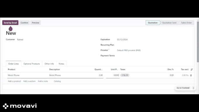 Do odoo setup, basic website setup, and erp introduction by Raheelchaudhary | Fiverr