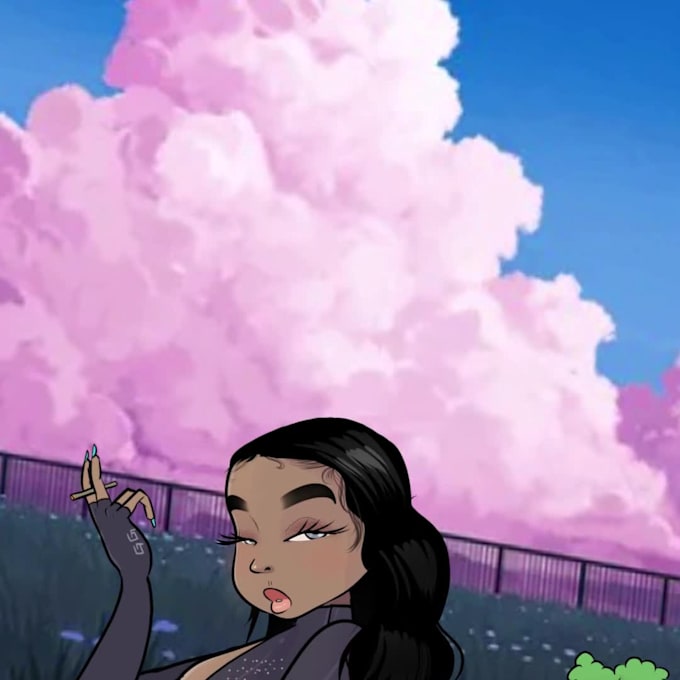 Illustrate your picture in a 2d toon style art by Dubethecreator | Fiverr