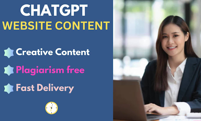 Do chatgpt content writing and creative writing for you by Digitalarj ...