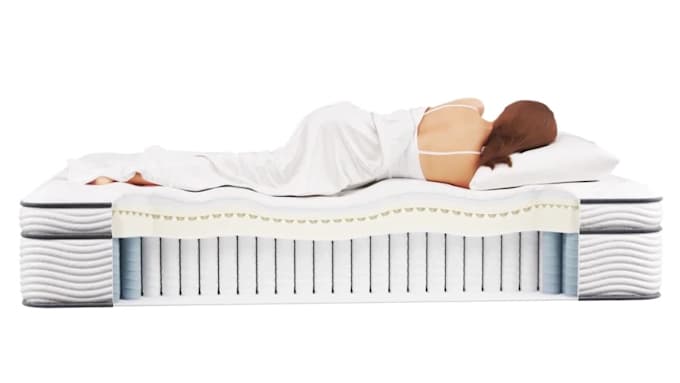 3d mattress animation 3d interior design 3d bed design 3d mattress ...