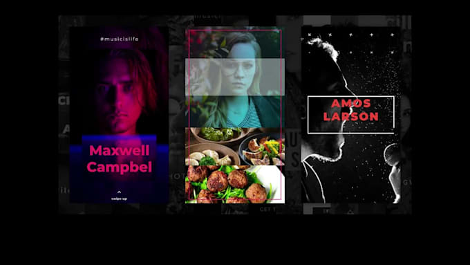 Create an amazing ig o fb story design by Visionk13 | Fiverr