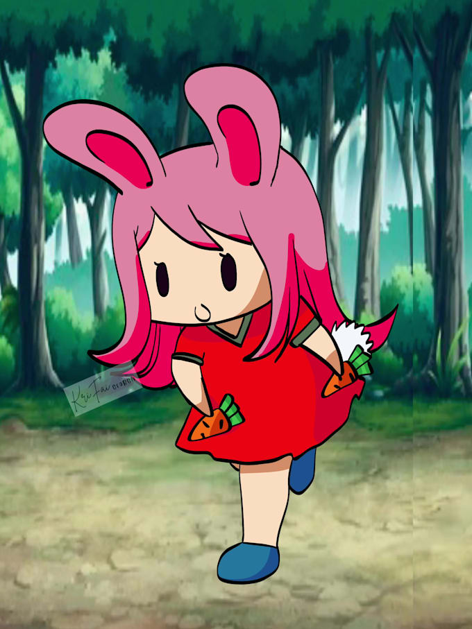 Make your chibi character into animation by Krifaigeorgie | Fiverr