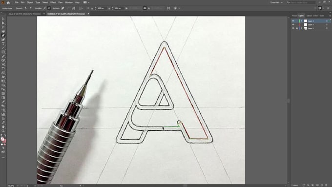 Convert drawing sketch into high quality vector by Andri_wjya | Fiverr