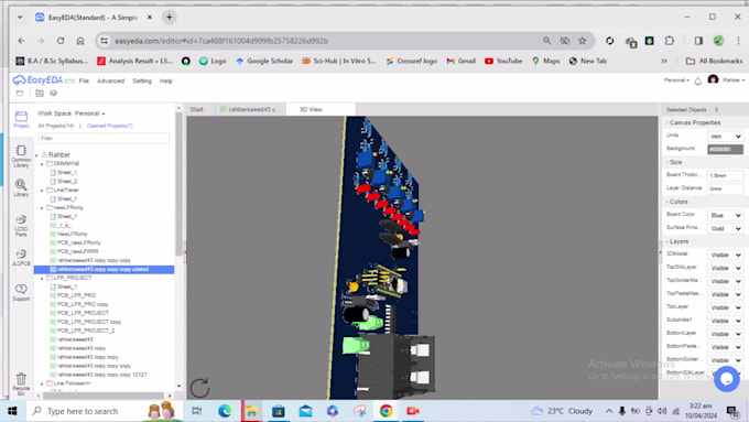 Do pcb designing and electronic circuit designing for you by ...