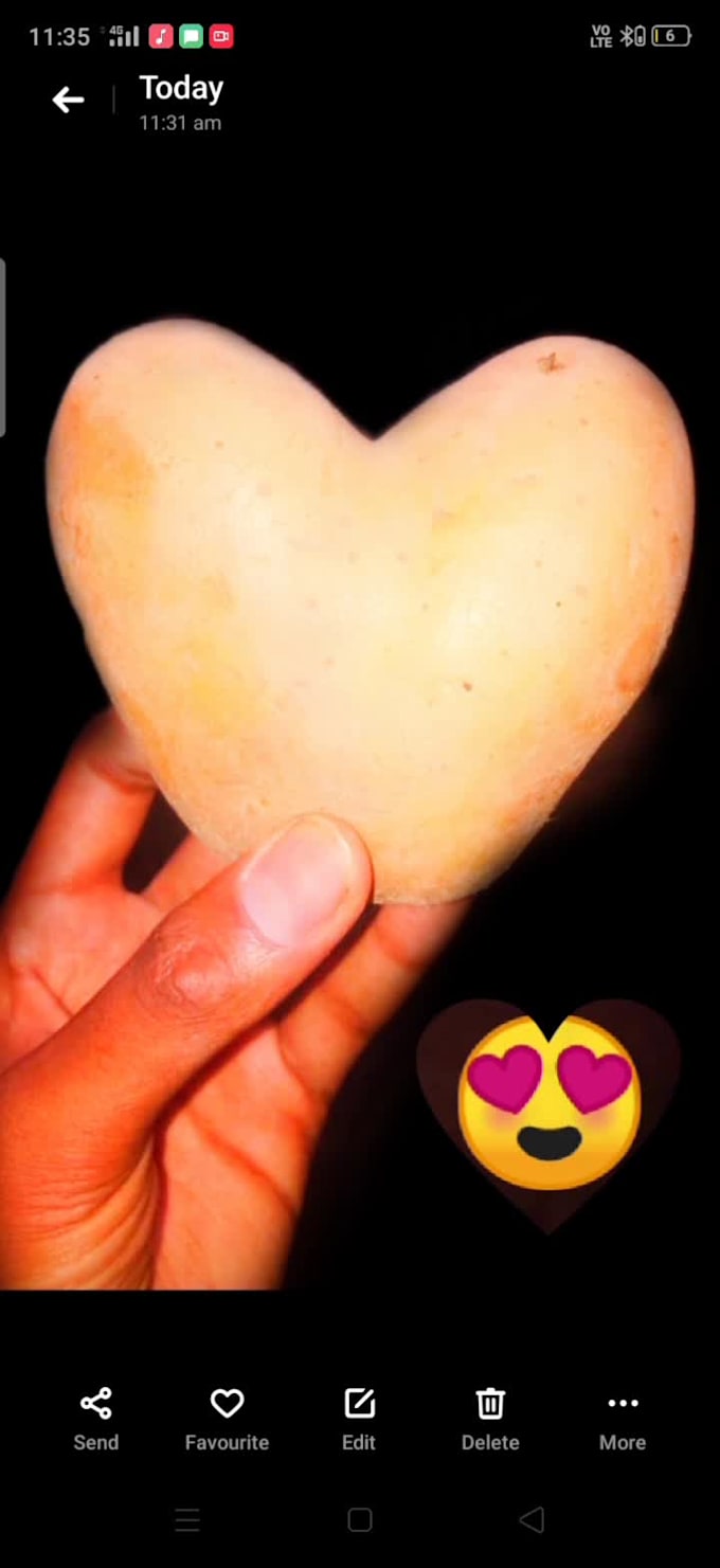 Potato heart shape photo by Amrish05 | Fiverr