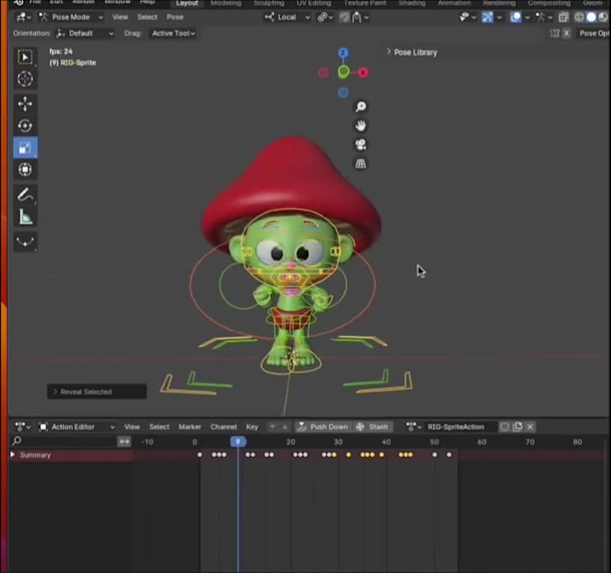 Animate your 2d 3d characters for toon boom harmoney 3d toon realistic ...
