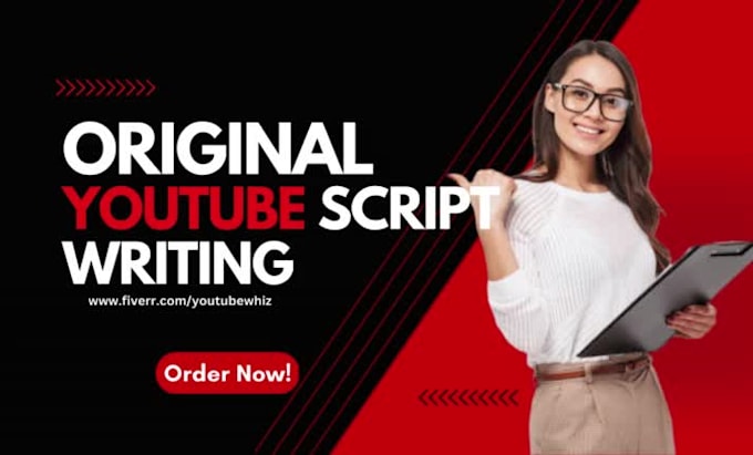 Write original youtube video script, movie recap, sport video by ...
