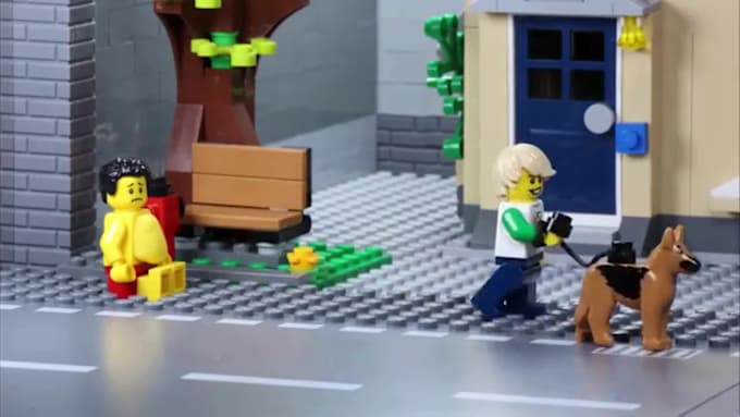 3d lego animation stop motion 3d lego design character design pixar ...