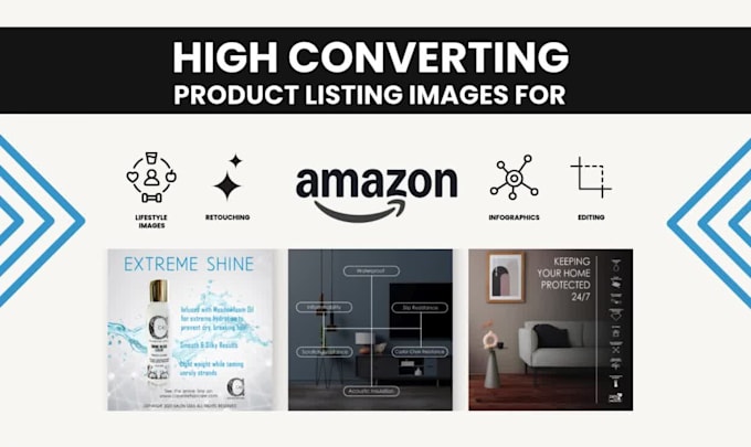 Design high converting amazon product listing images and infographics by Abdullahaasim8 | Fiverr