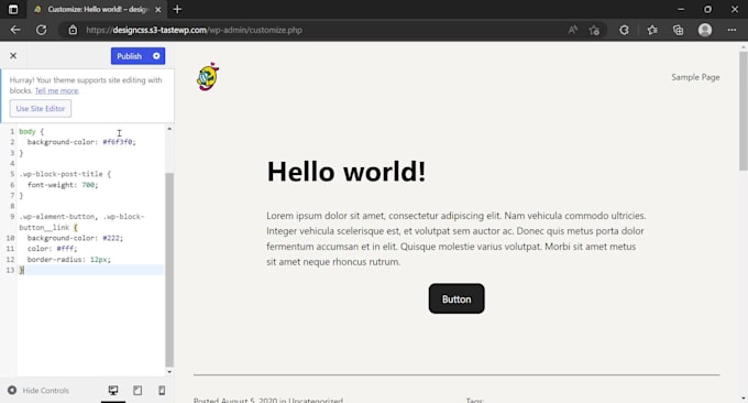 Provide css design customization for wordpress websites by Wpmeisters ...