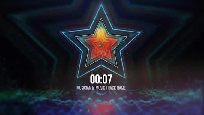 Do fantastic music visualizer by Intro_maker2021 | Fiverr