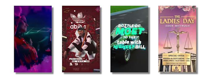 Make an animated poster for your event by Nickdxza | Fiverr