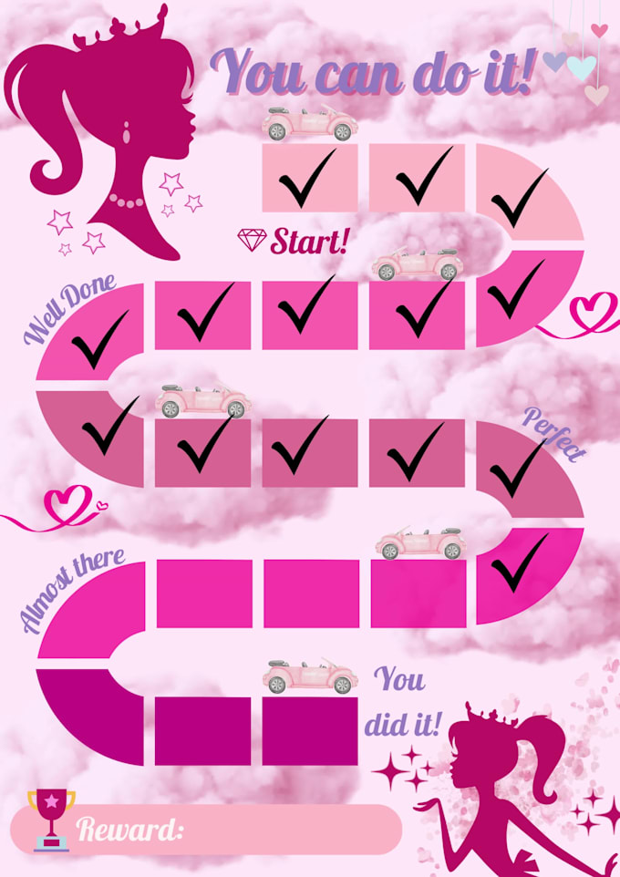 Barbie Reward Chart, Barbie Sticker Chart, Girls Reward, 41% OFF Barbie Reward Chart, Barbie Sticker Chart, Girls Reward, 41% OFF