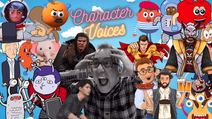 Create a character voice by Boris_voiceover | Fiverr