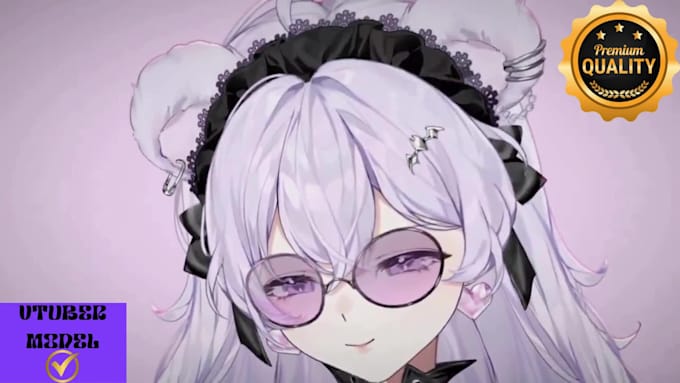 Design and rig live 2d vtuber model 2d anime vtuber commission 2d ...