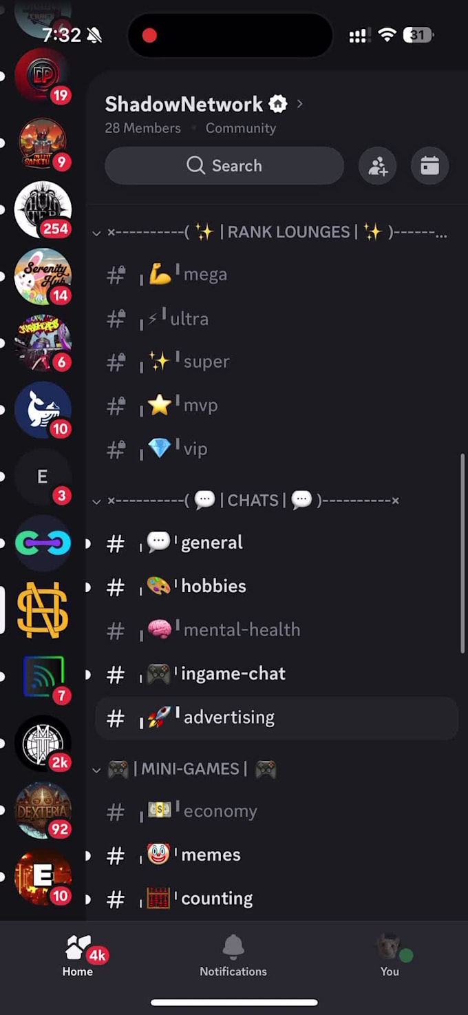 Create a discord server by Andrejzivk22 | Fiverr