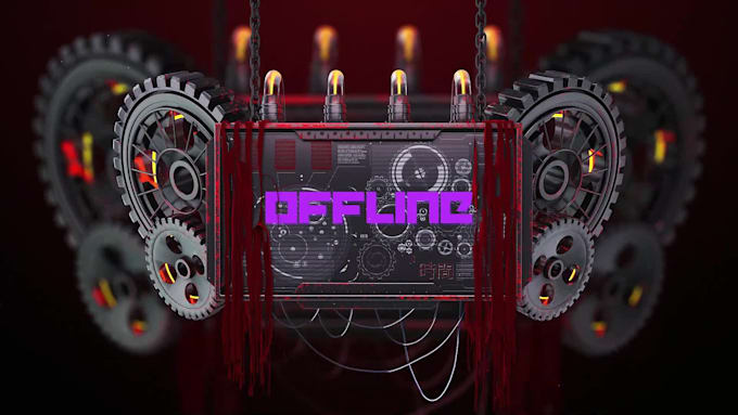 Design custom 3d gaming intro loop background for streamers by ...