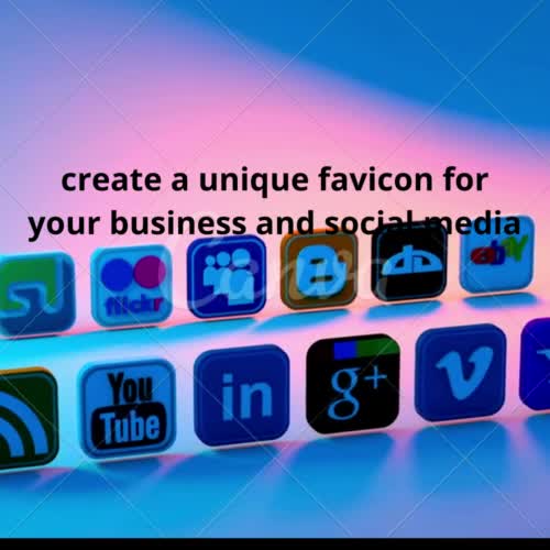 Create a unique favicon for your business and social media by ...