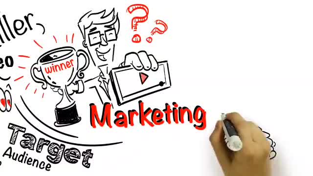 2d doodle whiteboard animated explainer video, vector line art ...