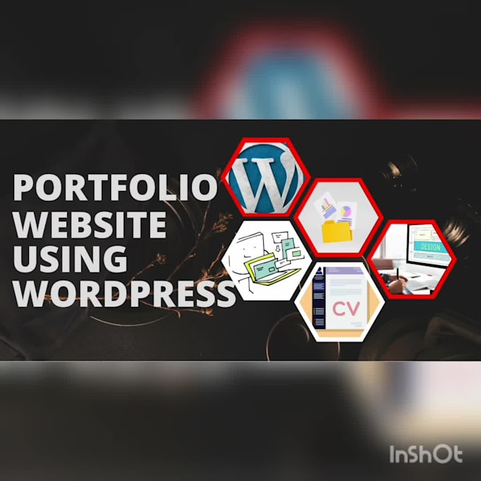 Design a unique portfolio website using elementor wordpress by Consciousdezign | Fiverr