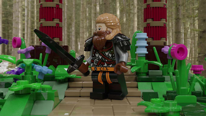 Make a lego 3d animation by Benoproduction | Fiverr