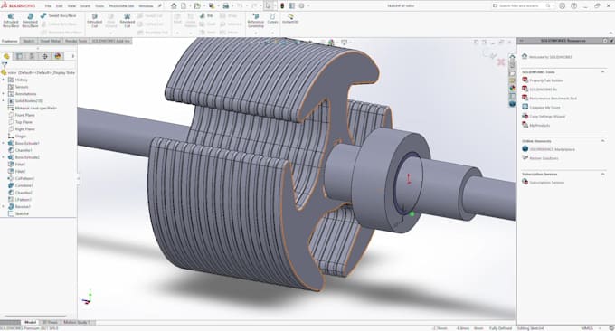 3d modeling and product design using solidworks by Hammad_ammar_ | Fiverr