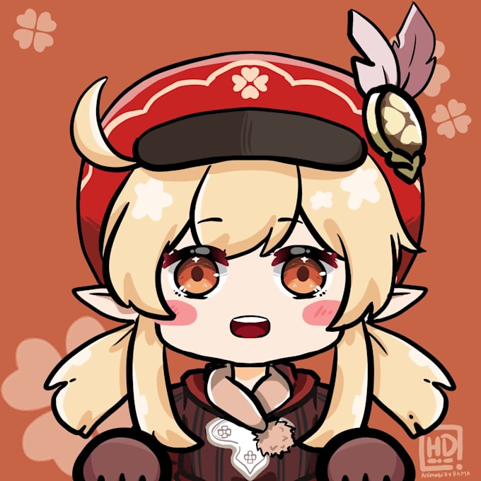 Chibi art with animation or not by Hodekun | Fiverr