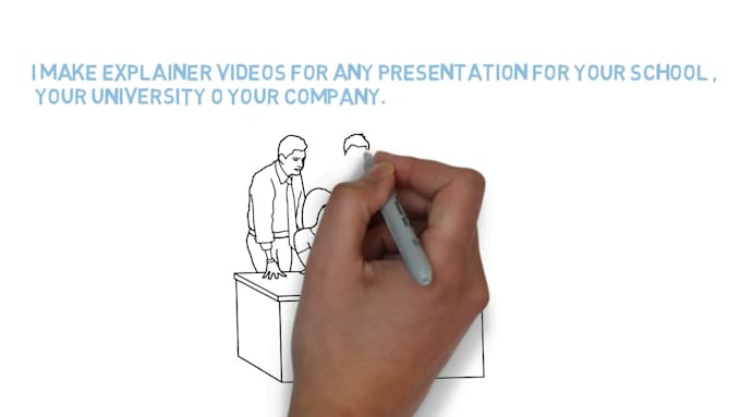 Draw explainer video in videoscribe in english spanish and any lenguage ...