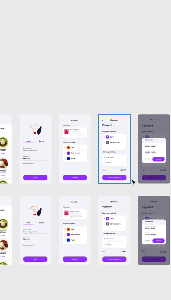 Design a complete ui ux for mobile and web app by Swadeshnepali | Fiverr
