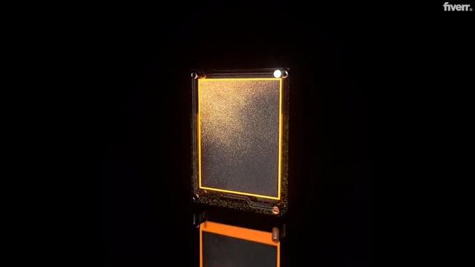 Create dynamic nft card animation and 3d nft animation by ...