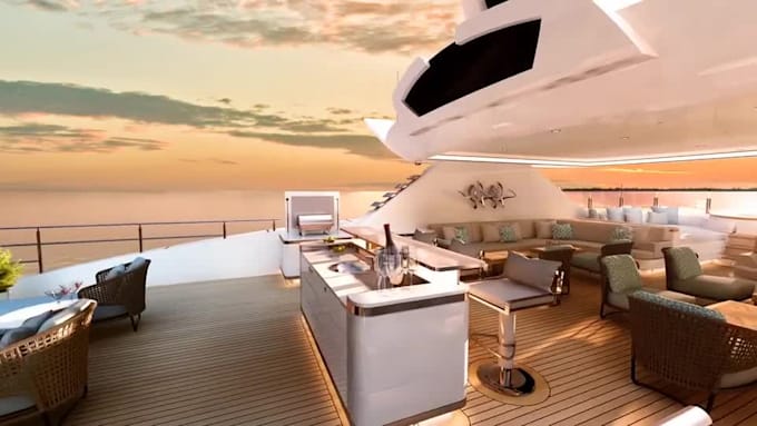 Design 3d boat animation, 3d yacht animation, 3d ship animation, 3d ...