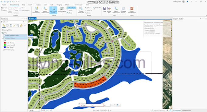 Do georeferencing digitization vector raster map analysis arcgis pro arcmap by Mgrk86 | Fiverr