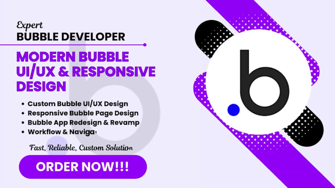 Build responsive bubble io app websites responsive bubble mvp ui ux ...