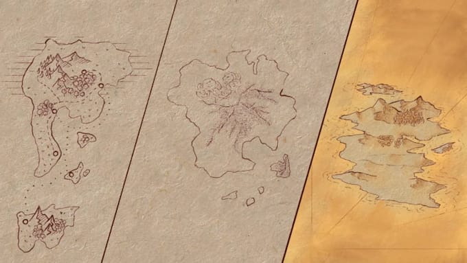 Create a high quality map for your book or campaign by Cassmerry | Fiverr