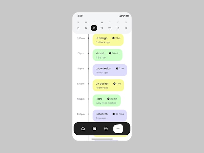 Help you to develop and design mobile app for both android and ios ...