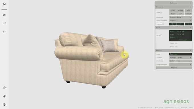 Create 3d models glb gltf for ar purposes by Agniesleos | Fiverr