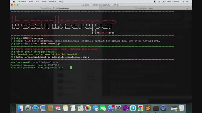 Scrap data from any websites with python by Santiko86 | Fiverr