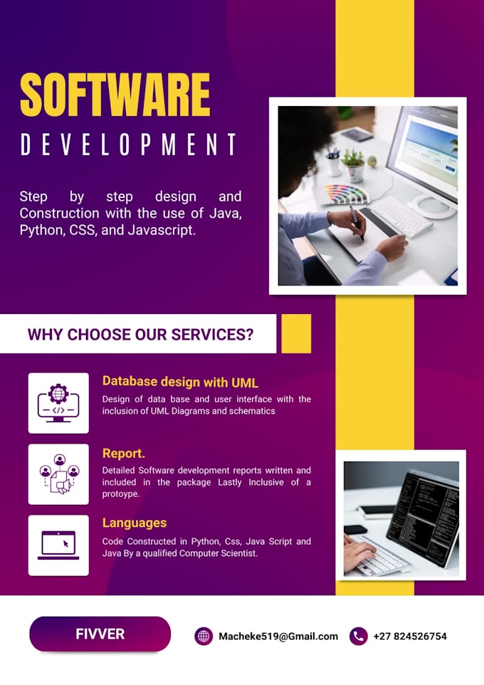 Design and develop applications by Dumimacheke17 | Fiverr