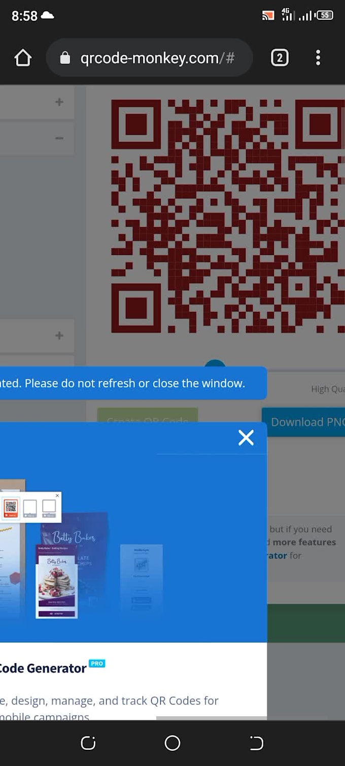 Design modern and minimal qr code with logo and graphic design in in ...
