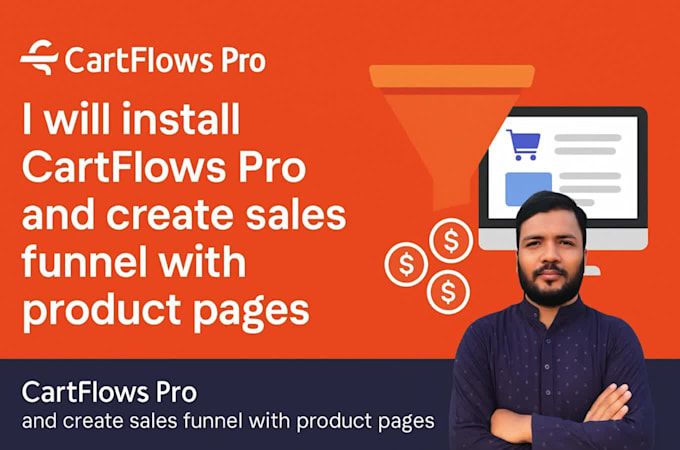 Build a high converting cartflows sales funnel by Limon45387 | Fiverr