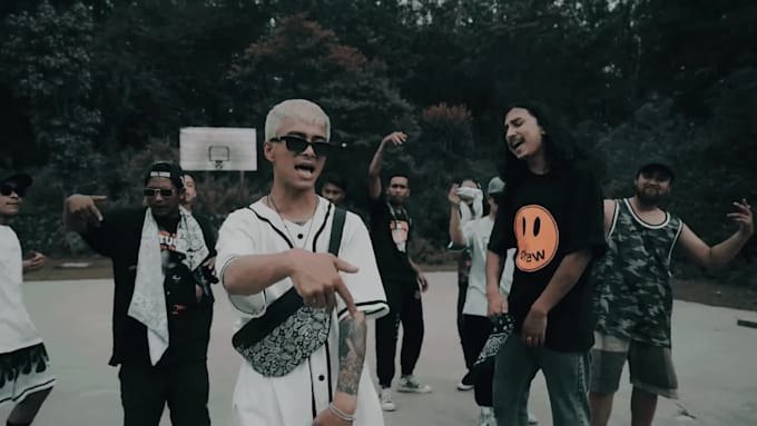 Make your professionally rap music video editing with vfx by ...