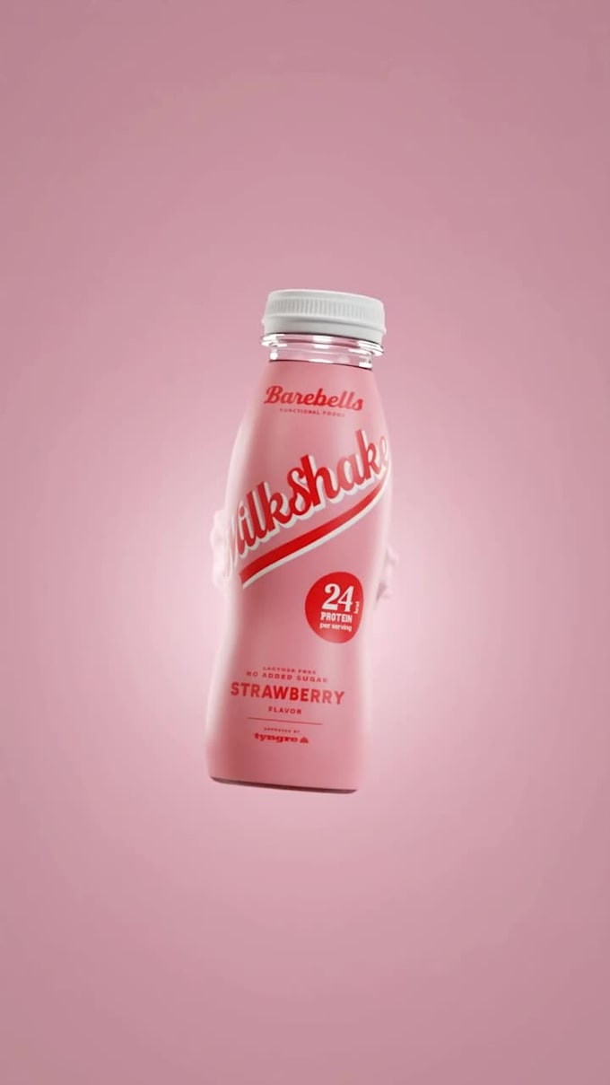 Create 3d beverages, food animation, bottle animation by ...