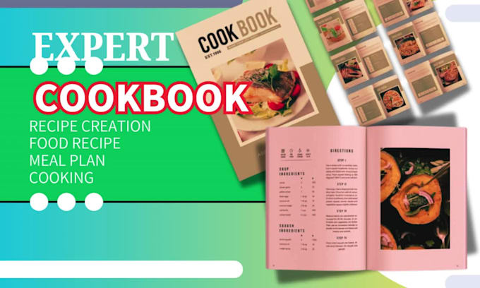Write and design perfect recipe creation, food recipe,meal plan,cooking ...