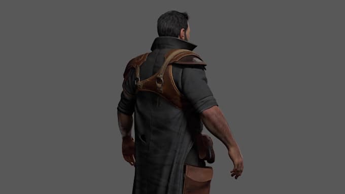 Port 3d models to daz3d studio,dayz game character,clean topology,rig3d ...